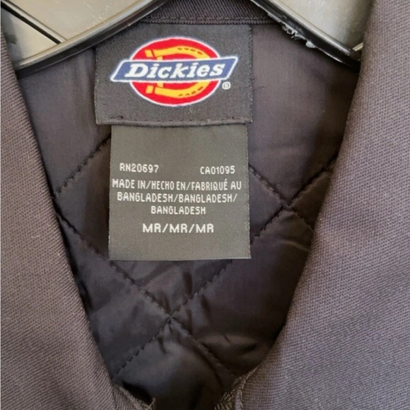 Dickies | Jackets & Coats | Dickies Black Lightweight Shirt Jacket With ...